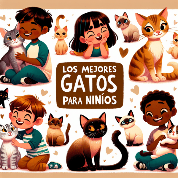 Top 10 Mejores Gatos para Niños: Razas Amigables y Consejos de ...