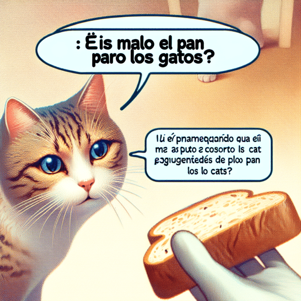 Los Efectos del Pan en Gatos: ¿Es Saludable o Dañino para tu Felino? - Gato adoptado - Familia feliz