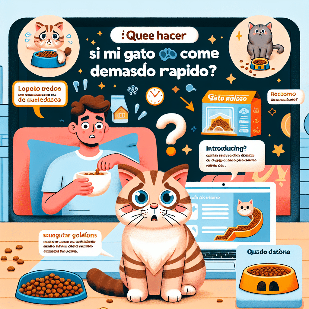 7 Estrategias Efectivas para Evitar que tu Gato Coma Demasiado Rápido ...
