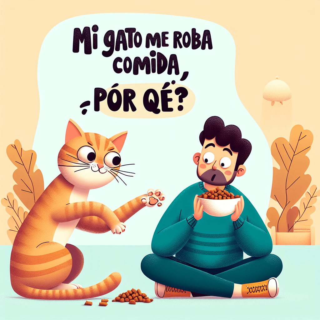 ¿Por qué mi gato me roba comida? Comprendiendo el comportamiento felino ...