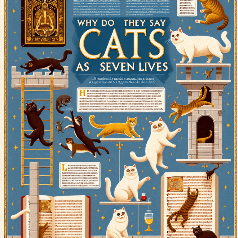 Desvelando Mitos: ¿Por Qué Dicen Que Los Gatos Tienen 7 Vidas? - Gato ... Desvelando Mitos: ¿Por Qué Dicen Que Los Gatos Tienen 7 Vidas? - Gato ...